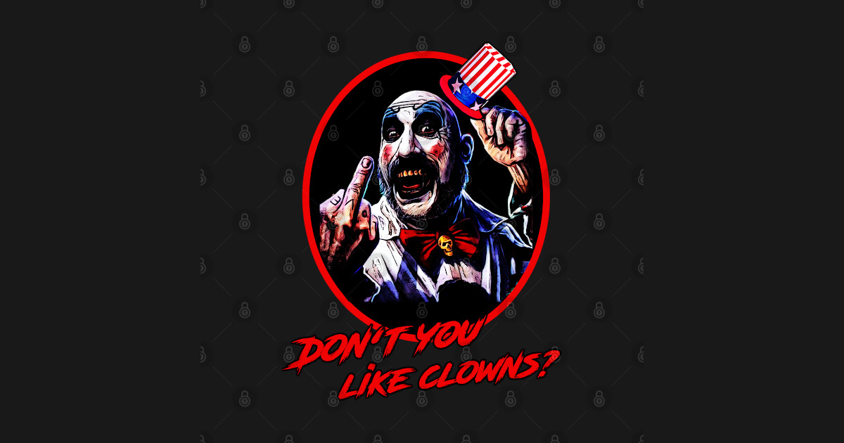 Captain Spaulding T-Shirt - Iconic Horror Movie Character Apparel ...