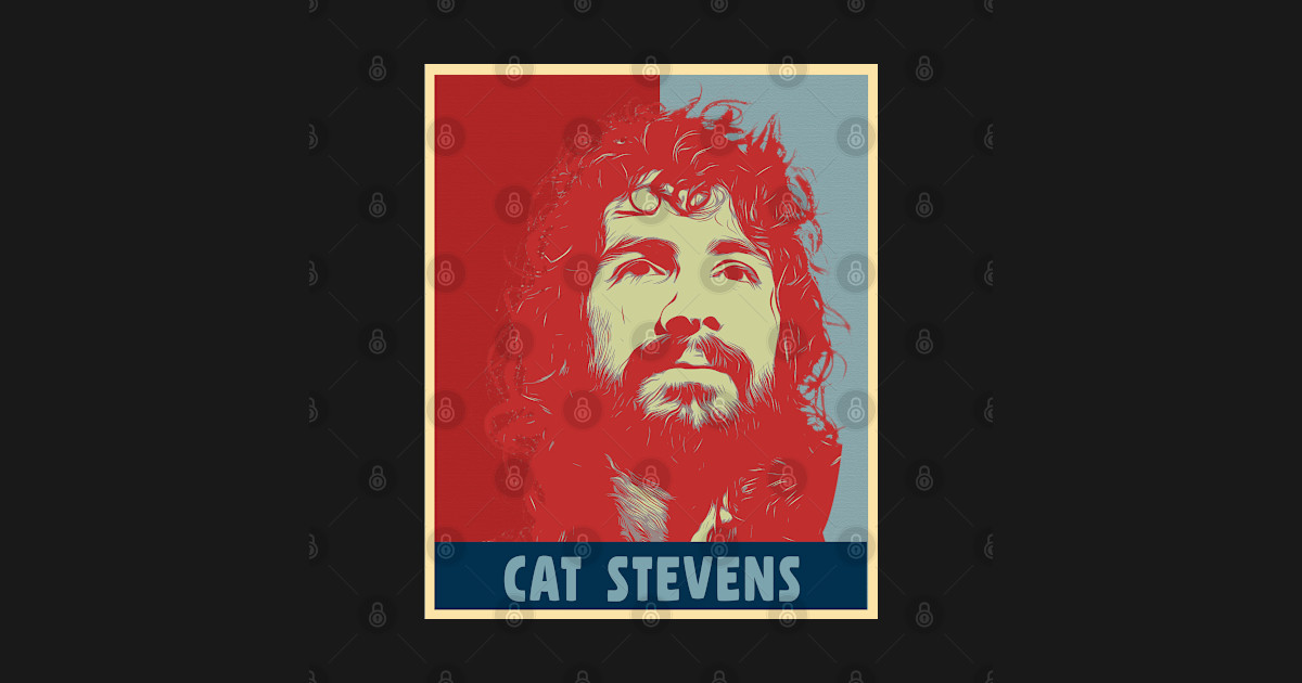 Cat Stevens Poster - Cat Stevens - T-Shirt | TeePublic