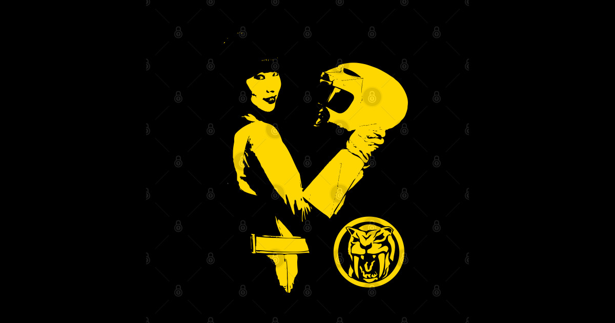 MMPR Yellow Ranger - Yellow Ranger - Sticker | TeePublic