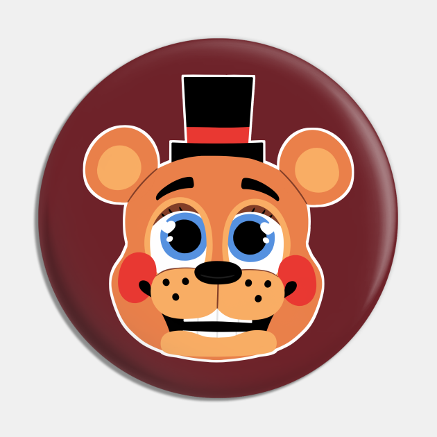 Toy Freddy - Five Nights at Freddy's 2 - Fnaf - Pin | TeePublic