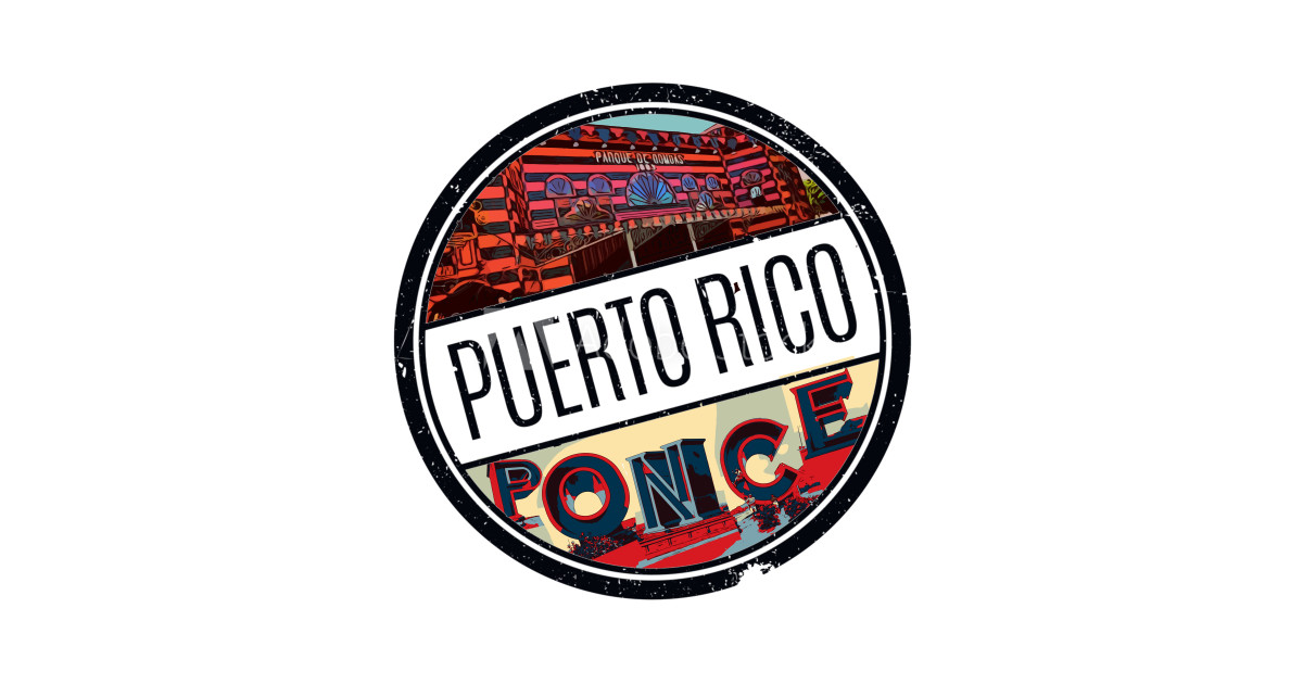 Ponce Puerto Rico art - Puerto Rico - T-Shirt | TeePublic