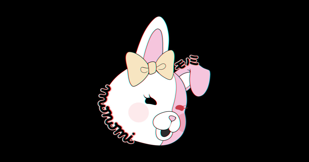 Monomi 3D Effect - Danganronpa 2 - Sticker | TeePublic