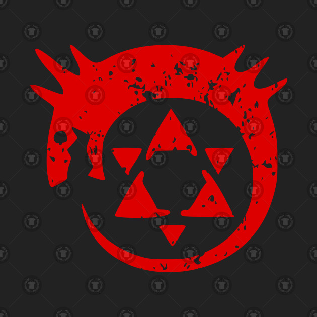 Homunculus Symbol - Fullmetal Alchemist - Pillow | TeePublic