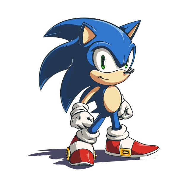 sonic - Sonic - T-Shirt | TeePublic