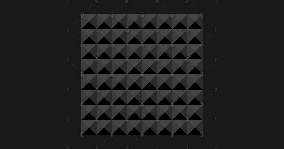 Spiky Square Blocks Background - Moule - T-Shirt | TeePublic