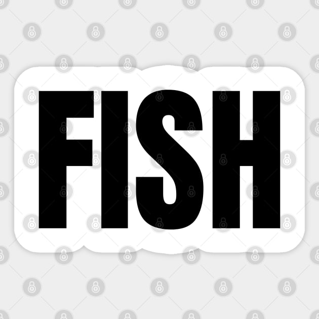 fish word mat