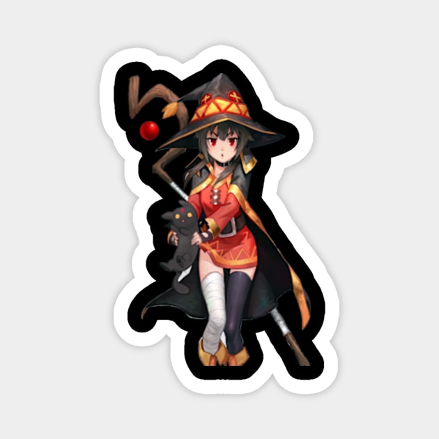 Megumin Konosuba Little Witch! - Megumin Konosuba Little Witch - Magnet ...