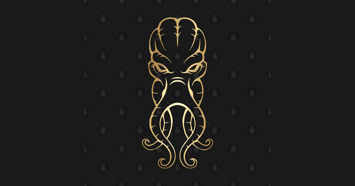 Call of CTHULHU - Gold Skull - Cthulhu Mythos - T-Shirt | TeePublic