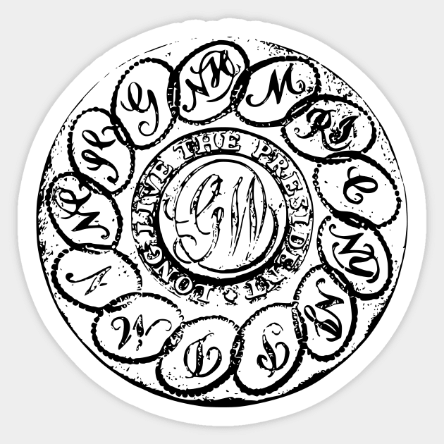 Linked States - George Washington Inaugural Button - President ...