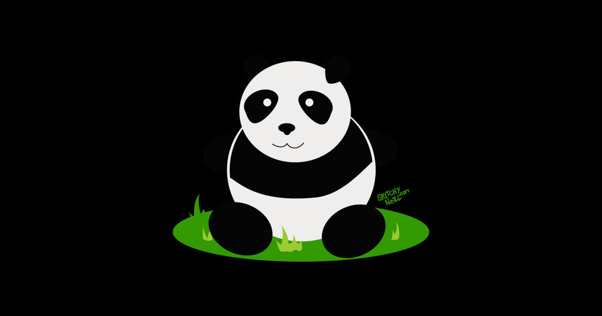 Random Panda - Pandamonium - Sticker | TeePublic