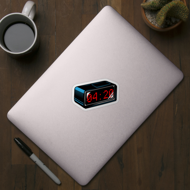 4:20 Clock - 420 - Sticker | TeePublic