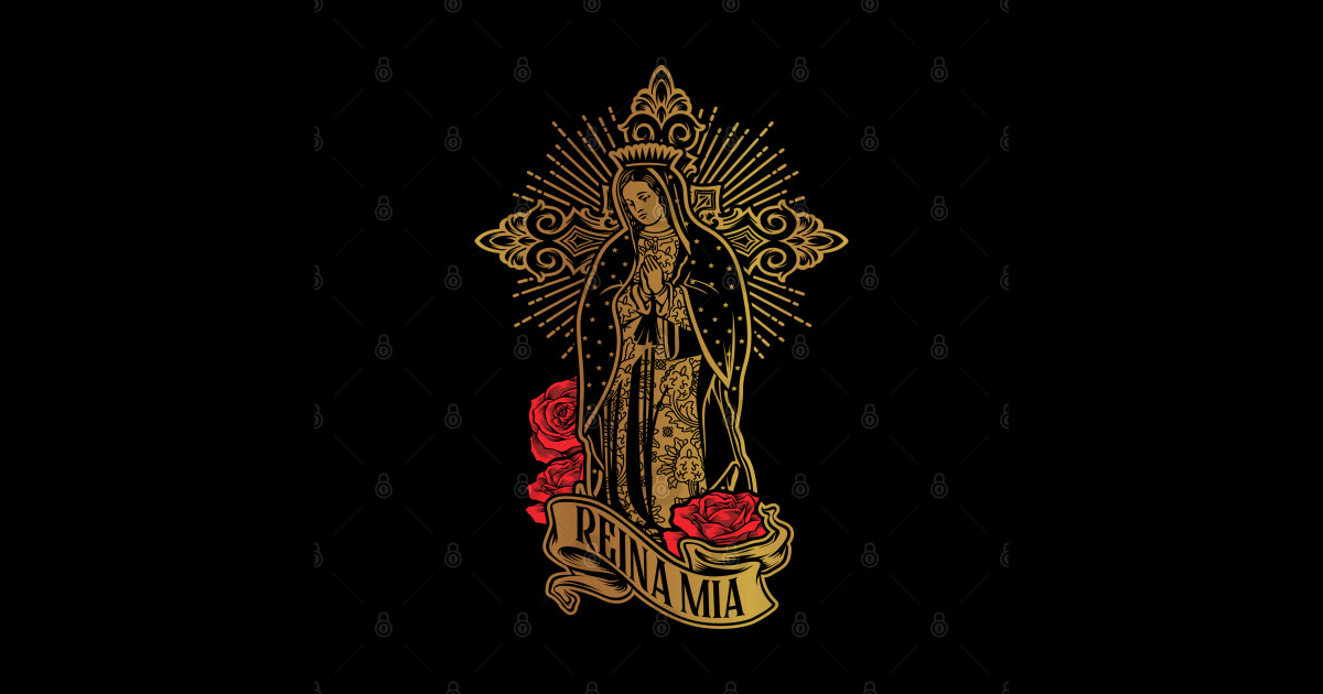 VIRGEN DE GUADALUPE REINA MÍA - Virgen De Guadalupe Reina Ma - Sticker ...