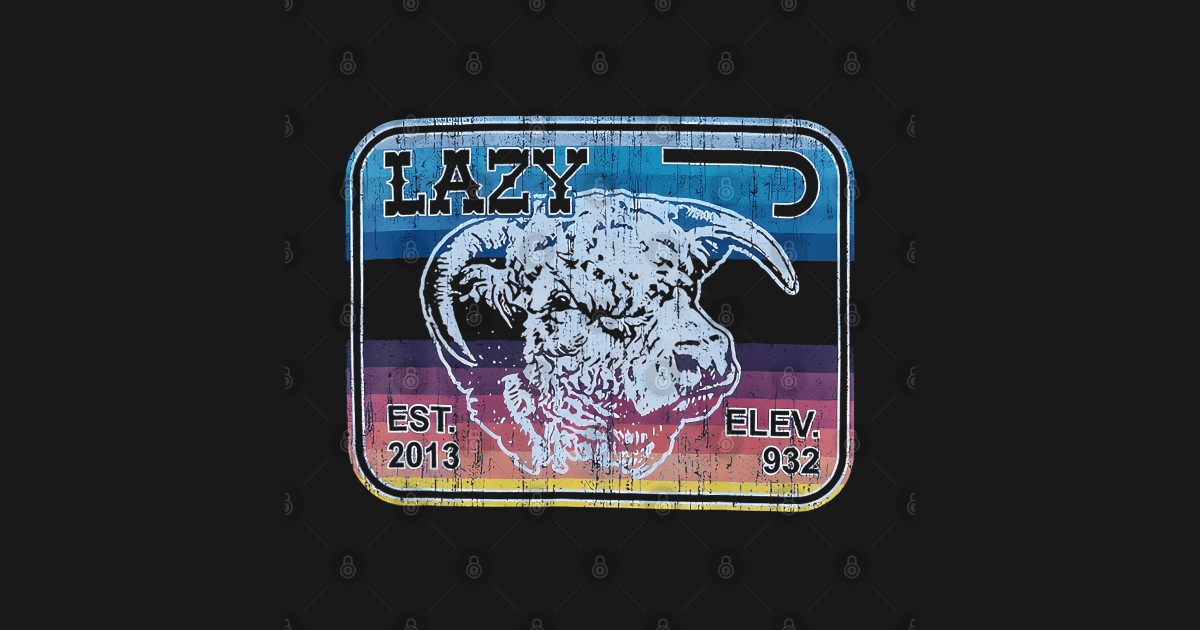 Lazy J Ranch-Serape Elevation 932 - Custom Ranch Wear - T-Shirt | TeePublic