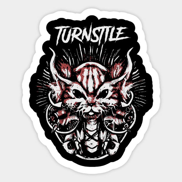 turnstile dark fox - Turnstile - Sticker | TeePublic