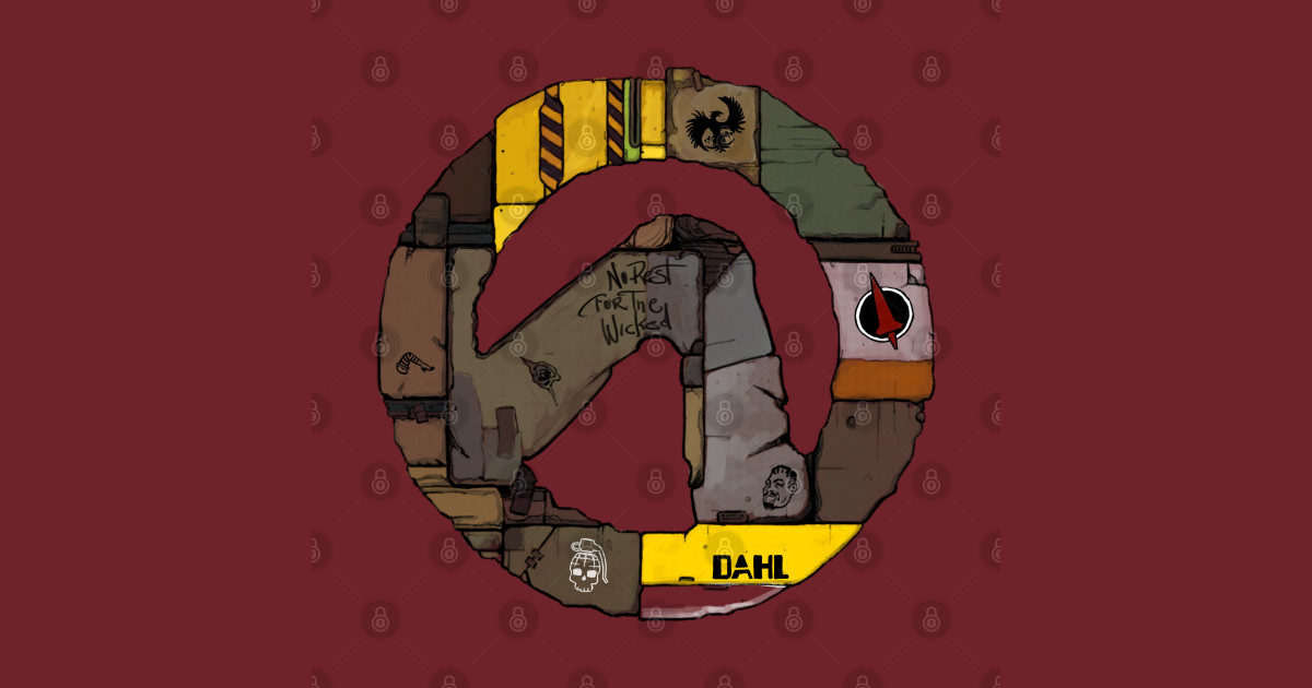 No Rest - Borderlands - T-Shirt | TeePublic