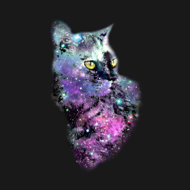 Space Cat - Cats - T-Shirt | TeePublic Space Cat - Cats - T-Shirt | TeePublic