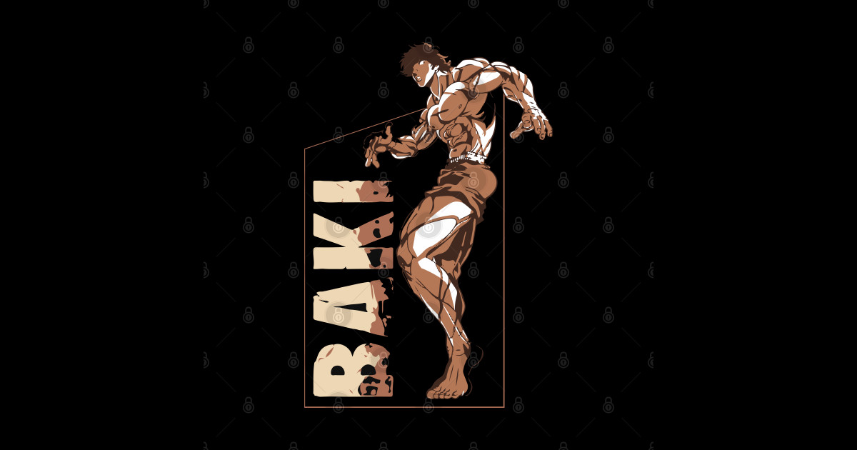 Baki Hanma - Baki Hanma - Sticker | TeePublic