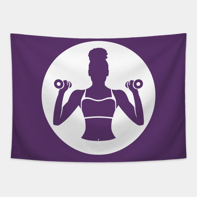 Weight lifting for women stickers - Weight Lifting For Women - Tapestry ...