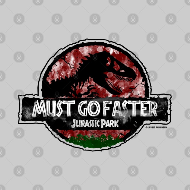 "Must Go Faster" - Dr Ian Malcolm Jurassic Quote - Jurassic Park - Pin ...