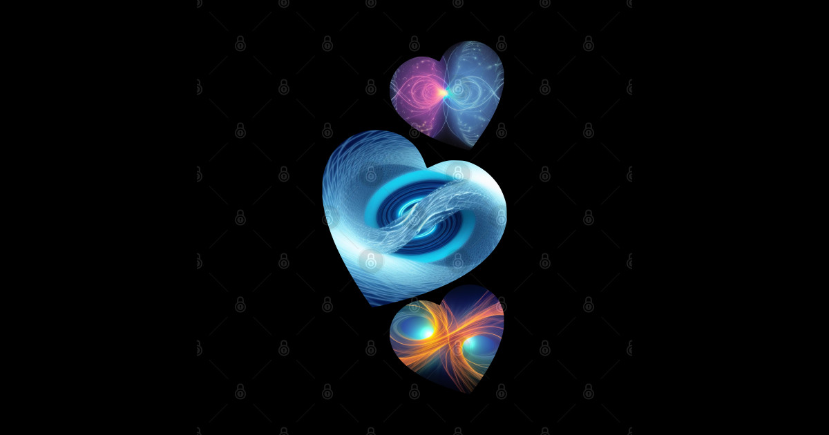 The Love for Quantum Physics - Quantum Physics - Sticker | TeePublic