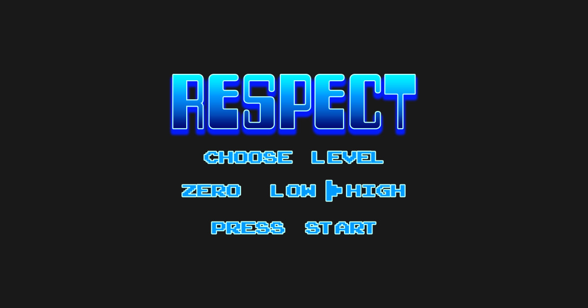 RESPECT Blue - Respect - T-Shirt | TeePublic
