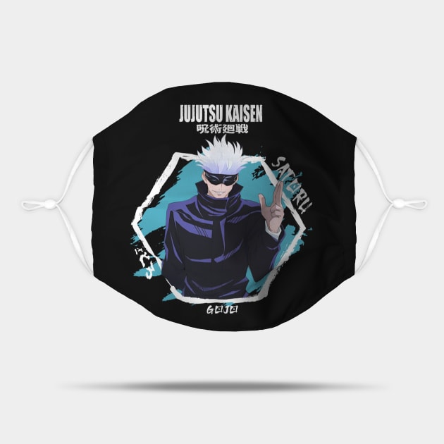 Satoru Gojo - Jujutsu Kaisen - Satoru Gojo - Mask | TeePublic