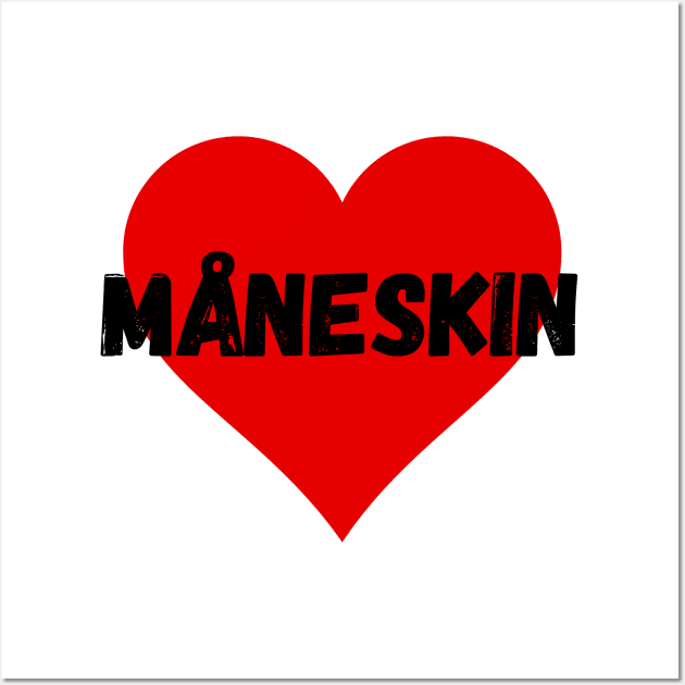 Maneskin in red heart. - Maneskin In Red Heart - Posters and Art Prints ...