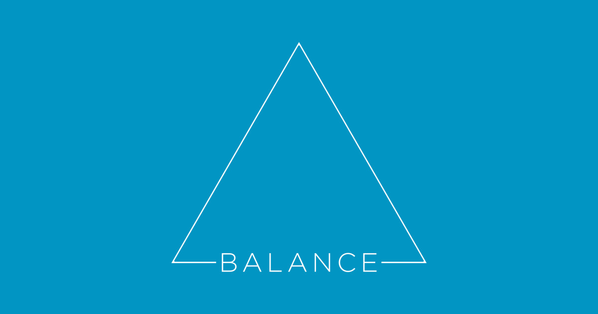 BALANCE Triangle Pyramid - Mindfulness - T-Shirt | TeePublic