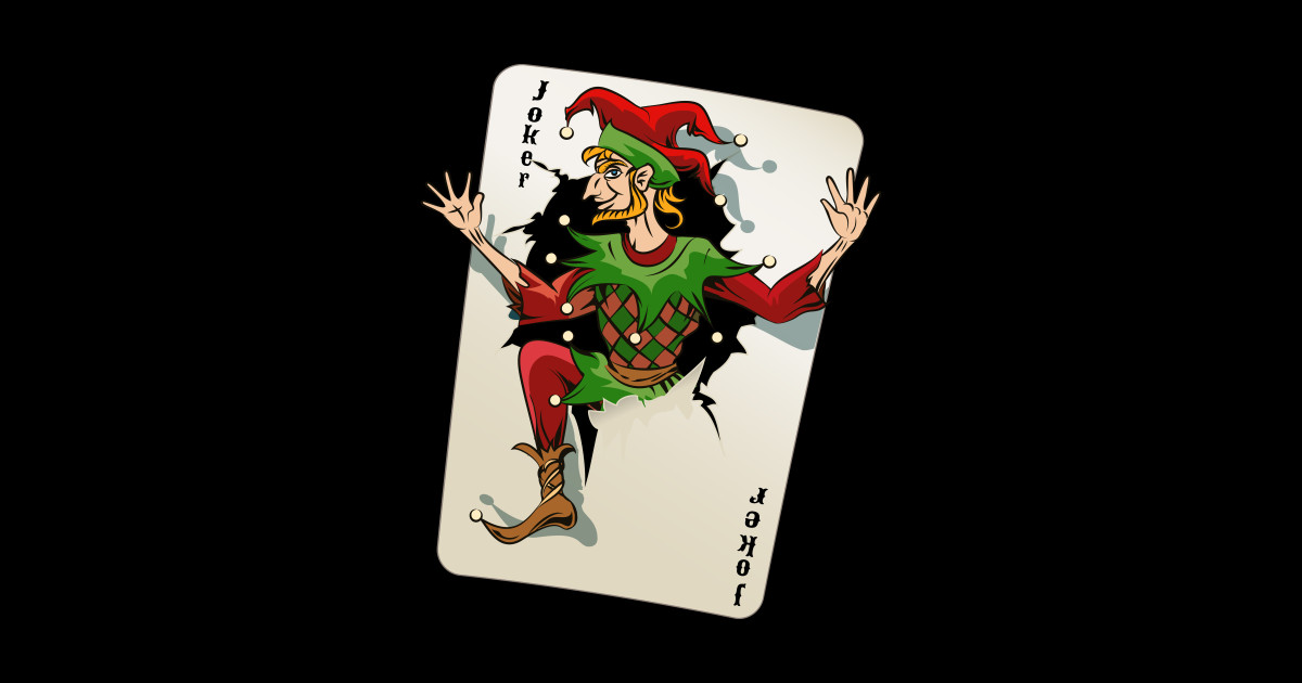Joker Jumping out of the Playing Card Halloween - Joker Halloween ...