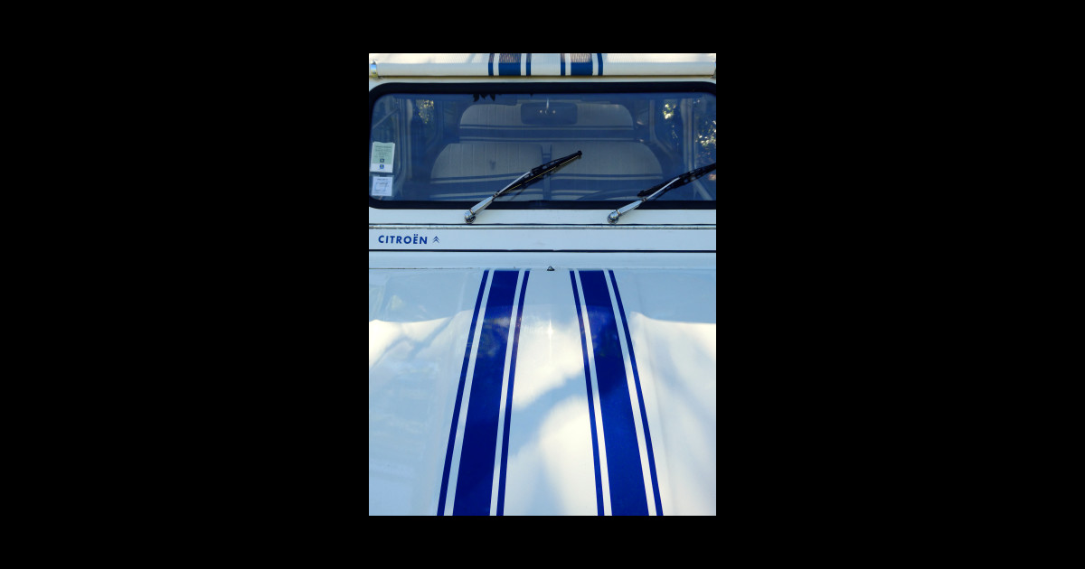 Citroen 2CV, vintage french classic car - Citroen 2cv - Sticker | TeePublic