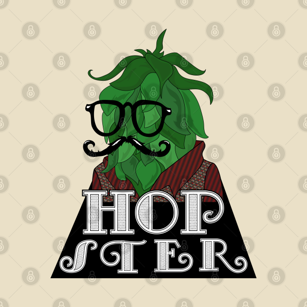A Hipster Hop - Hipster - T-Shirt | TeePublic