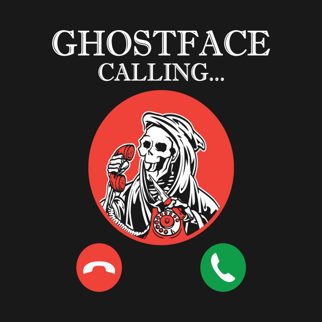 Ghostface Calling Halloween Funny - Ghostface Calling Halloween Funny ...