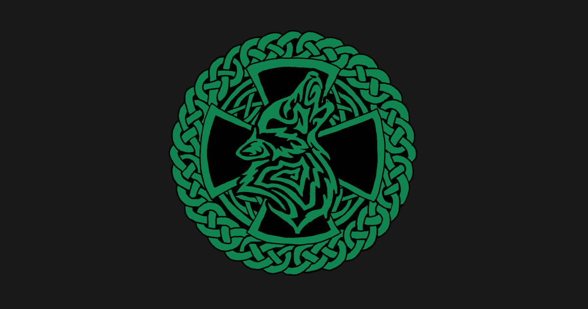 Celtic Wolf - Wolf - Tapestry | TeePublic