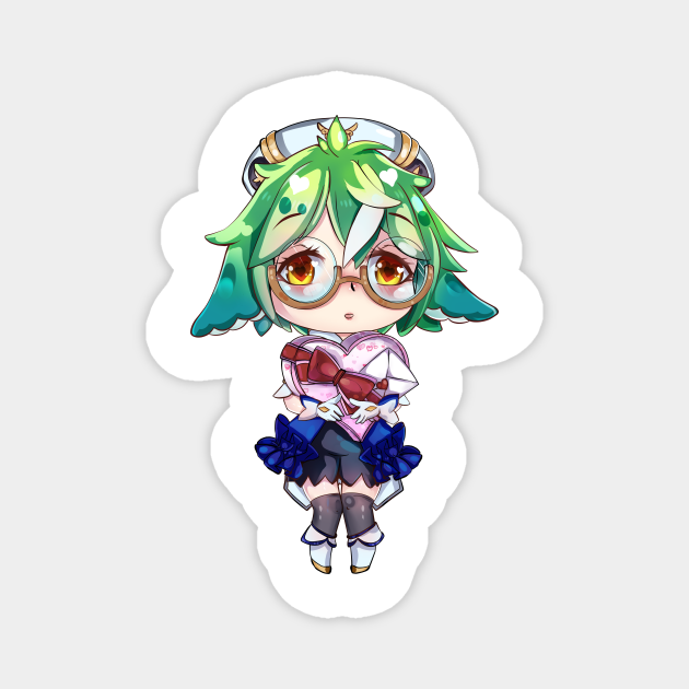 Chibi Sucrose Genshin Impact cutie - Genshinimpact - Magnet | TeePublic