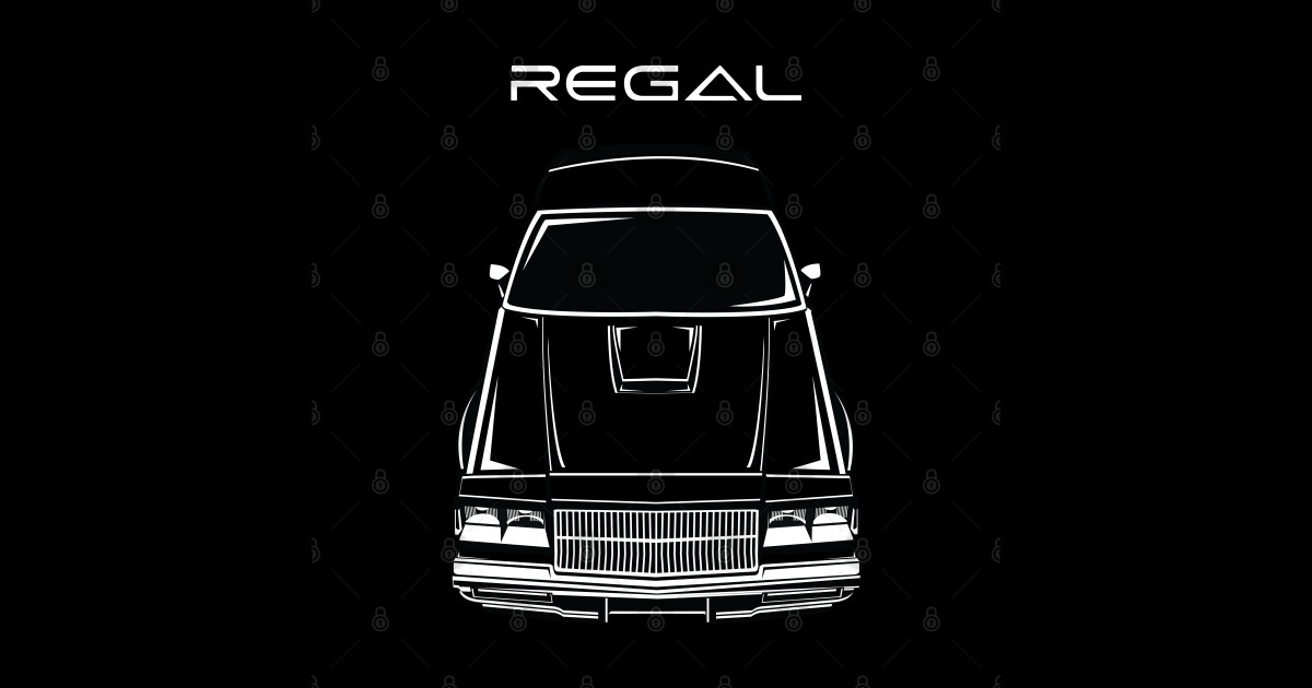 Buick Regal 1981-1987 - Buick Regal - Sticker | TeePublic