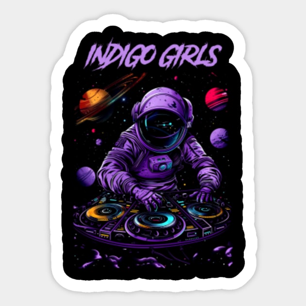 INDIGO GIRLS BAND FAN ART - Indigo Girls Band Fan Art - Sticker | TeePublic