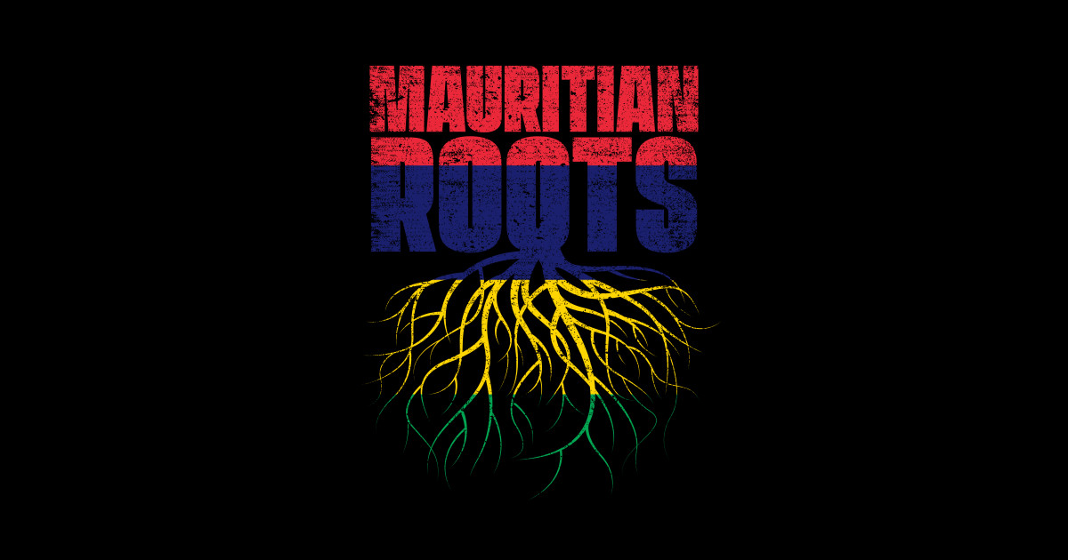 Mauritian Roots Mauritius Heritage Flag - Mauritian Roots - T-Shirt ...