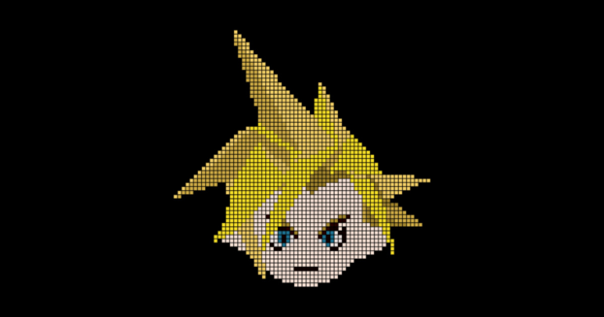 Final Fantasy VII - Cloud Strife (Pixelated #1) - Final Fantasy 7 ...