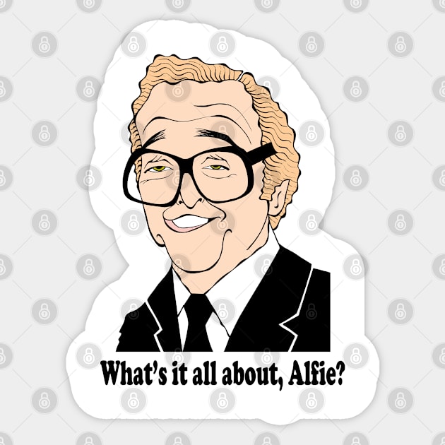 MICHAEL CAINE FAN ART!! - Michael Caine - Sticker | TeePublic