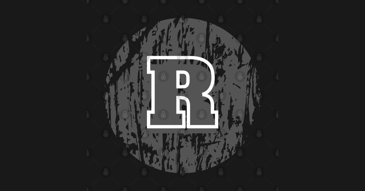 Letter R - Letter R - T-Shirt | TeePublic