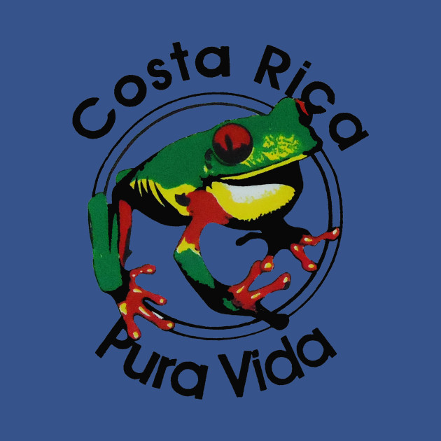 Costa Rica Pura Vida - Costa Rica - T-Shirt sold by Decoy High-Quality ...