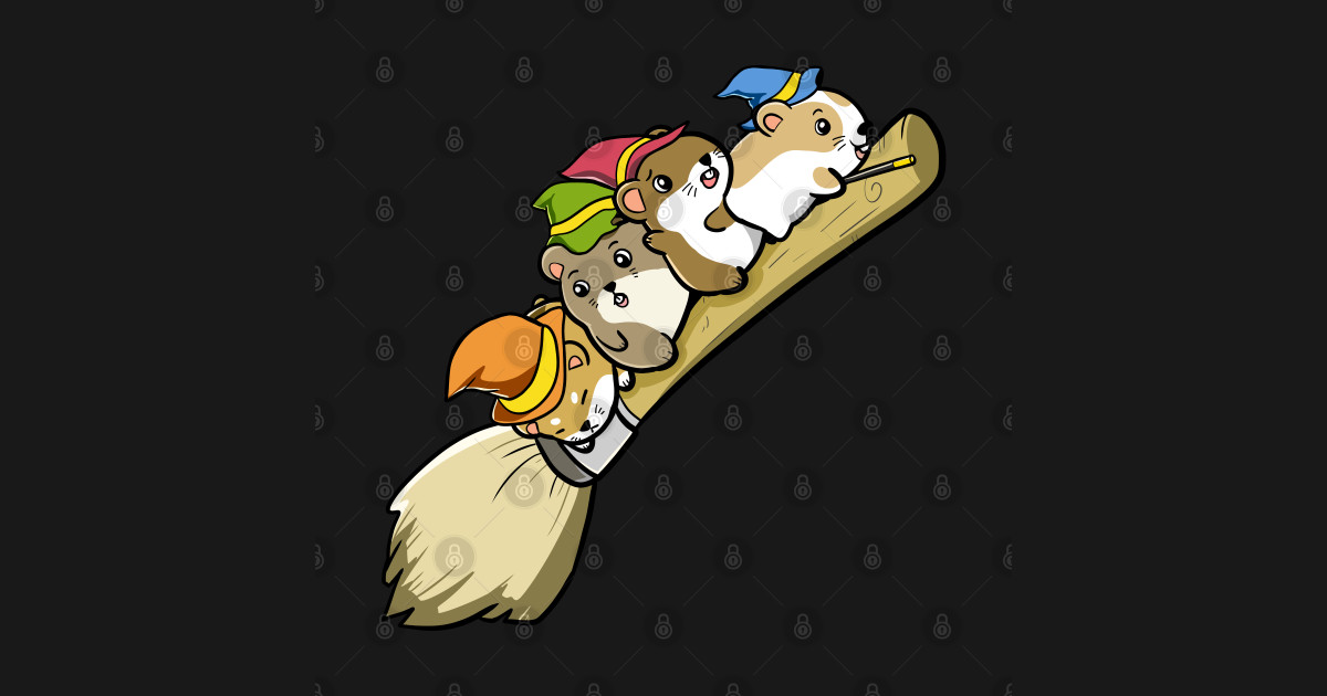 Hamster Wizards - Wizard - T-Shirt | TeePublic