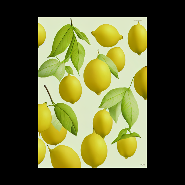 Lemon 2d clip art pattern - Lemon Pattern - Pin | TeePublic