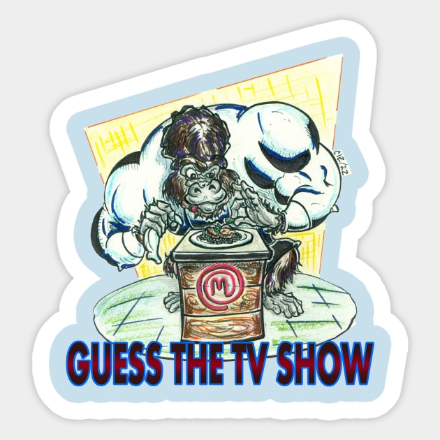 Guess the TV Show - Parody - Sticker | TeePublic