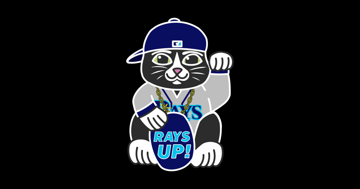 DJ Kitty - Tampa Bay Rays - Sticker | TeePublic