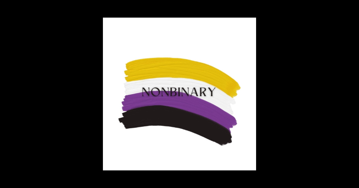 Nonbinary - Pride - Sticker | TeePublic