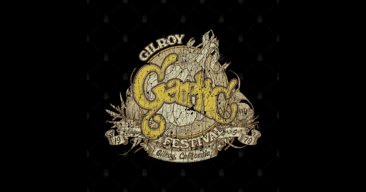 Garlic Festival 1979 - Foodie - Sticker | TeePublic