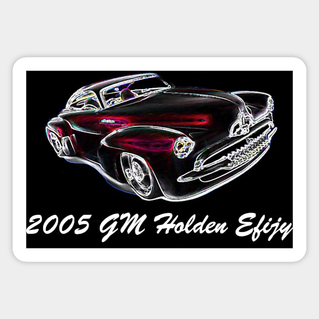 GM Holden Efijy Classic Retro Car - Automobile - Sticker | TeePublic