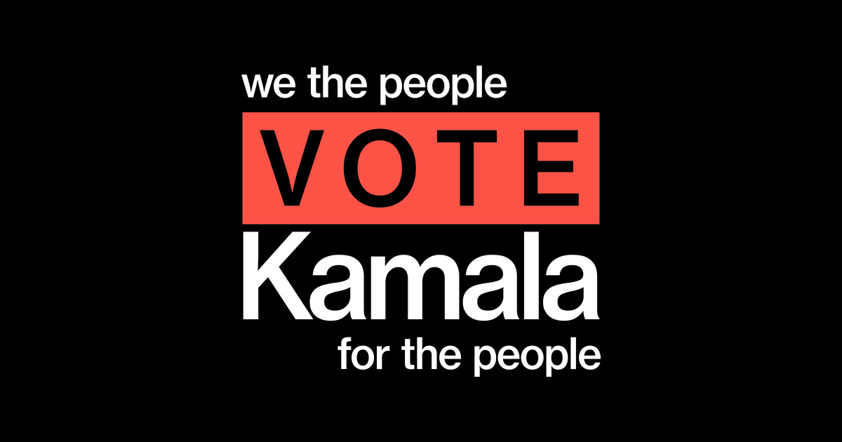 Vote Kamala for the People, 2024 Election - Election - Sticker | TeePublic
