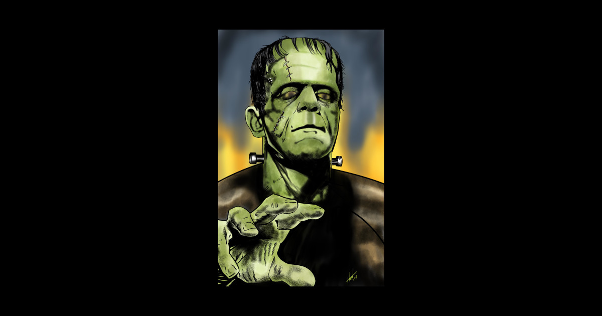 Frank - Frankenstein - Sticker | TeePublic